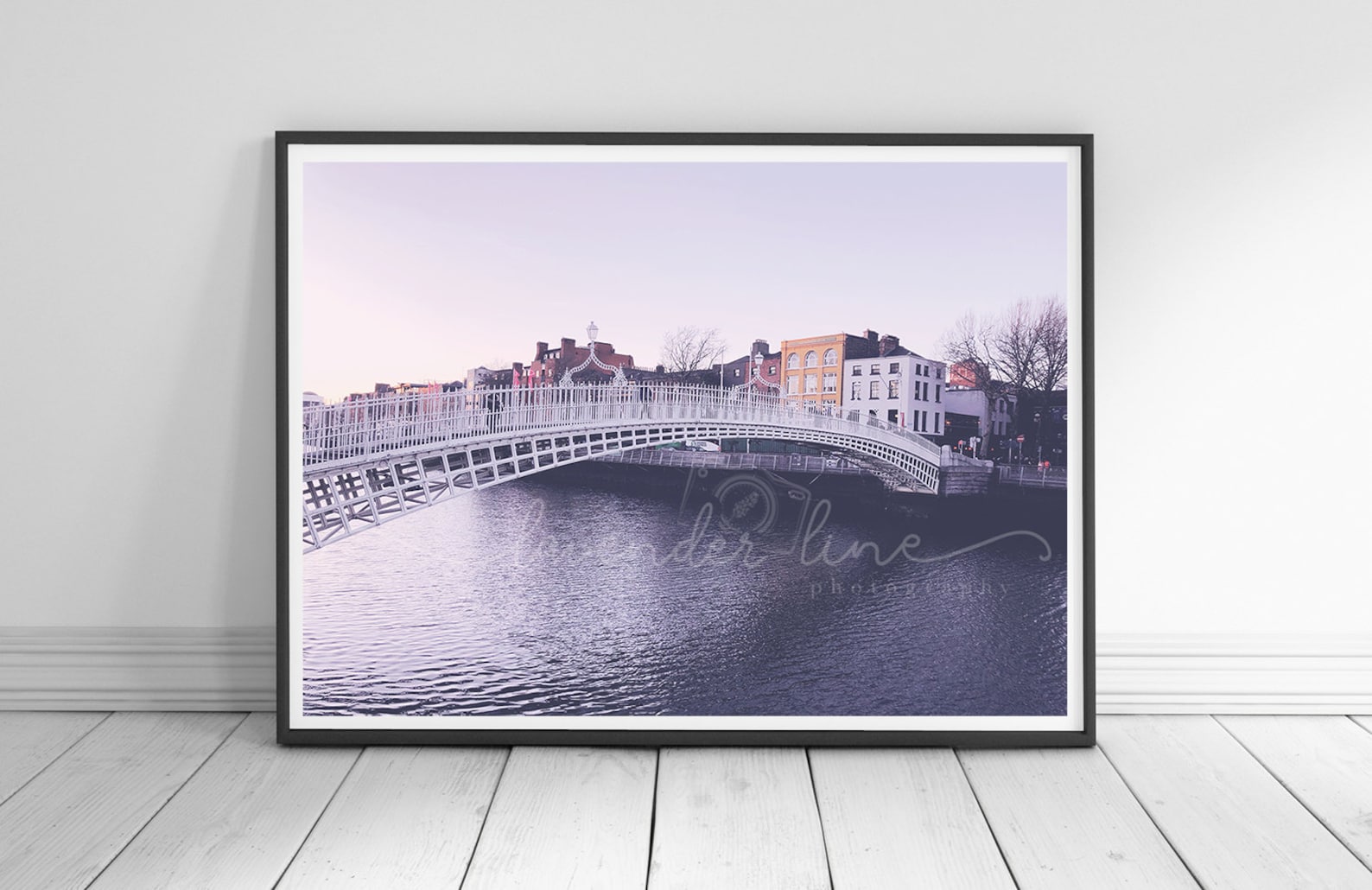 DUBLIN BLUES, Colour Photography Print, Dublin, City, Ha'penny Bridge ...
