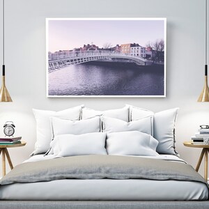 DUBLIN BLUES, Colour Photography Print, Dublin, City, Ha'penny Bridge ...
