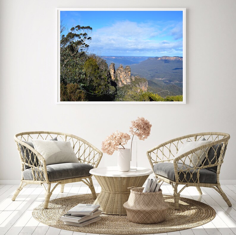 THREE SISTERS, Colour Photography Print, Blue Mountains, Three Sisters ...