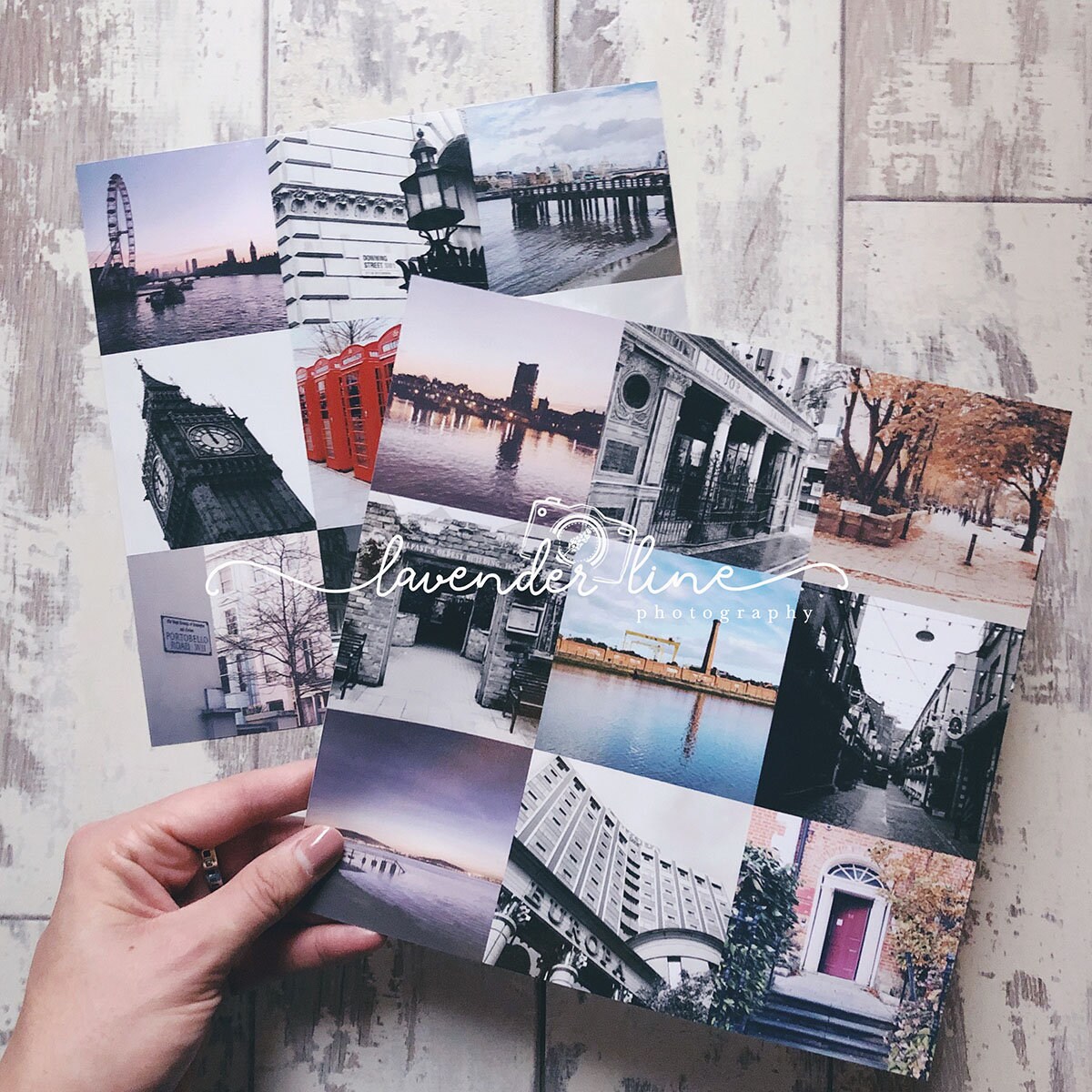 BELFAST, Colour Photography Print, Photo Collage, Belfast Landmarks ...