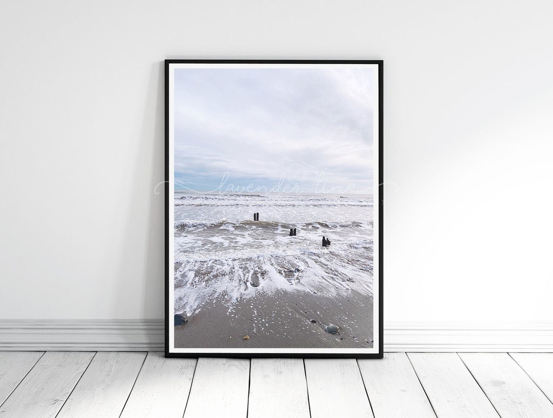Murlough Beach Waves Photography Print: Newcastle Coastal Wall Art ...