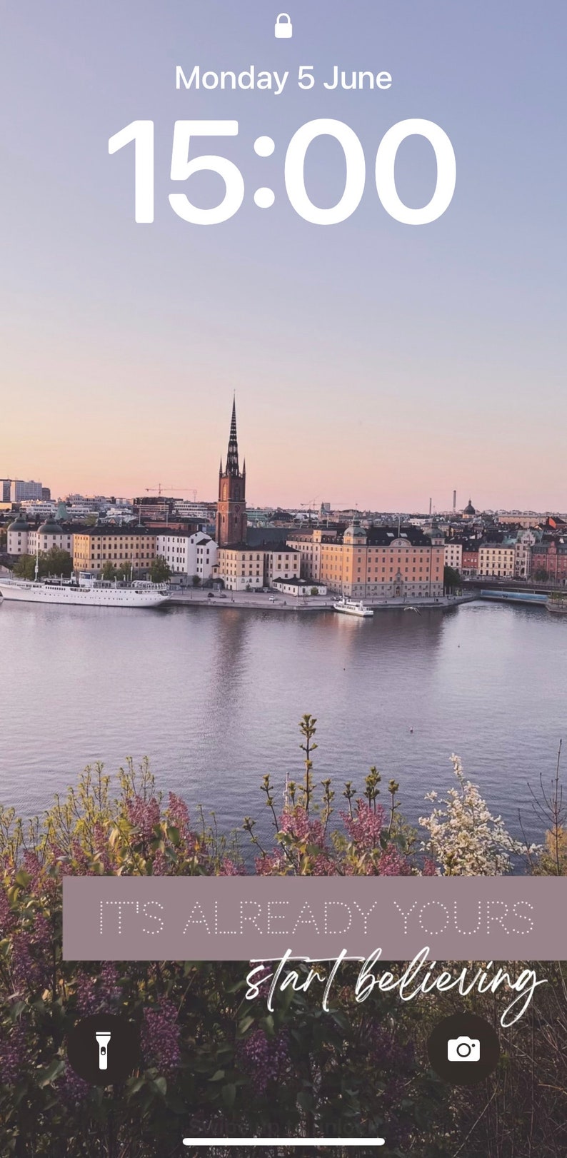 STOCKHOLM BELIEVING, Digital Wallpaper Download, Travel Phone Wallpaper ...