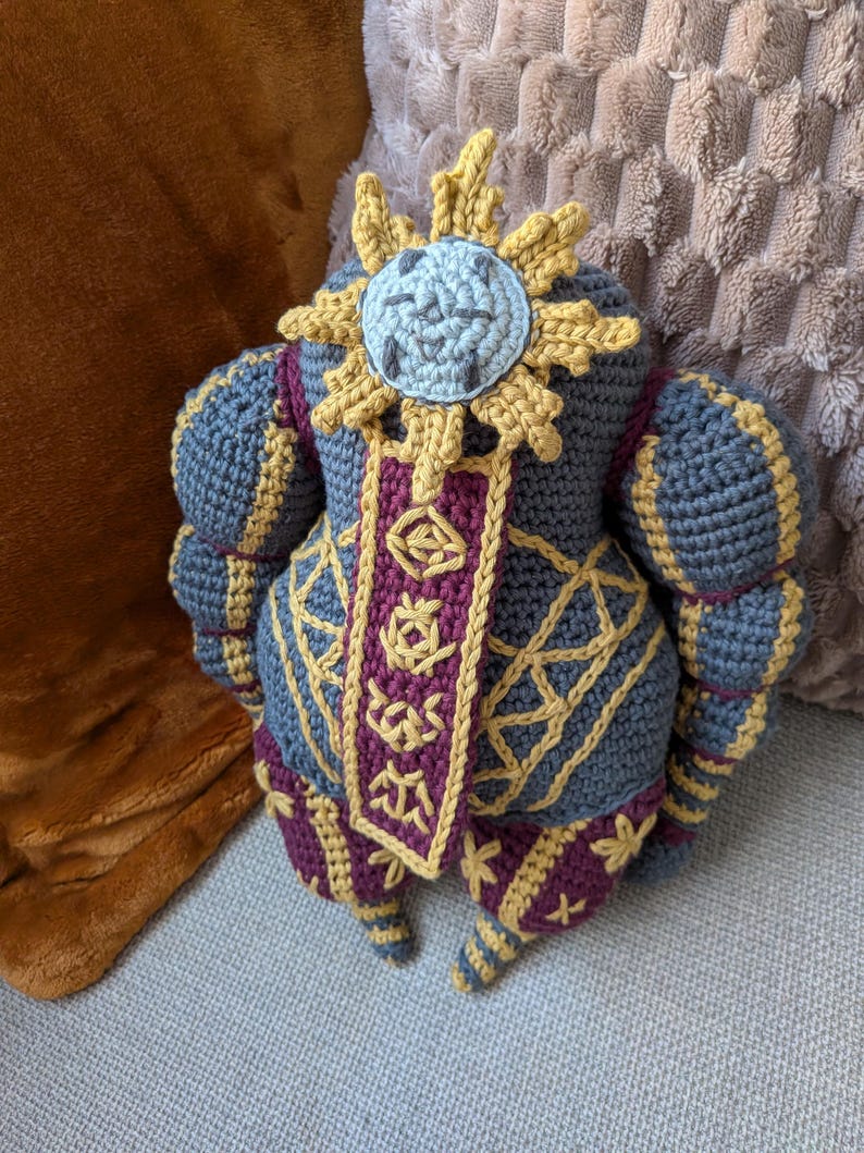 Esquie Crochet Plushie – Handmade Collectible Amigurumi, Clair Obscur ...