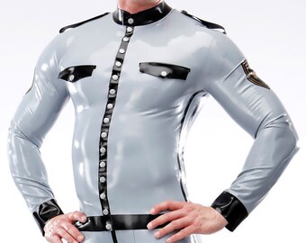 Latex police uniform | Etsy