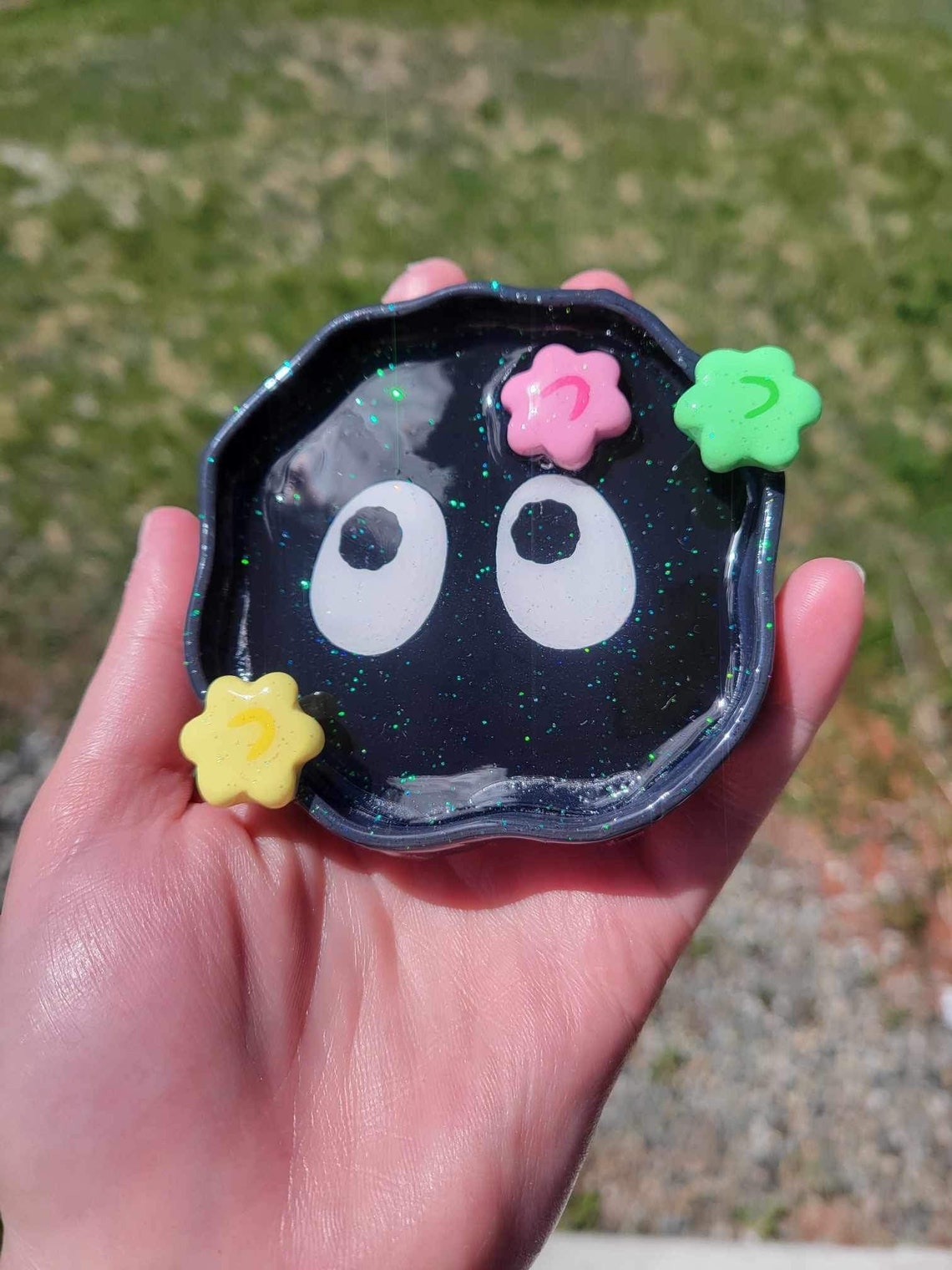Soot Gremlin Polymer Clay Trinket Dish - Etsy