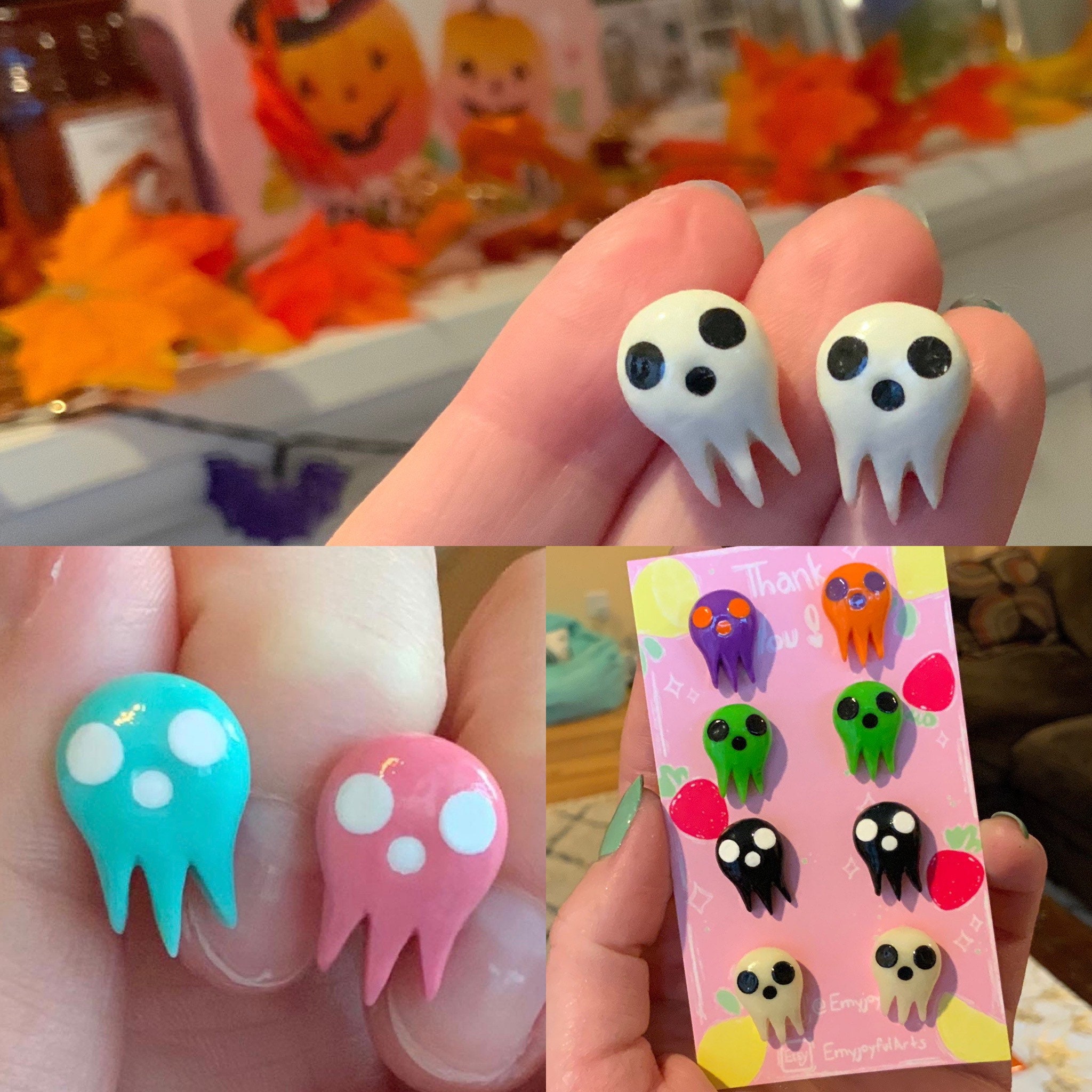 Soul Eater Death Skull Earrings - Etsy