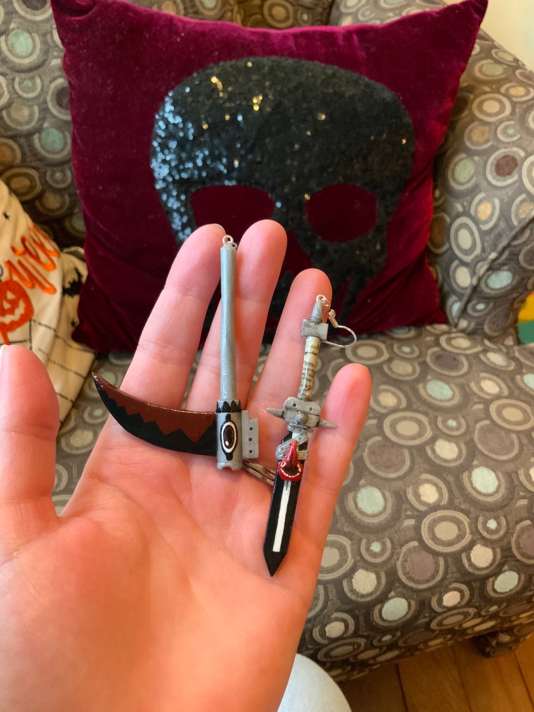 Soul Eater Weapon Earrings - Etsy