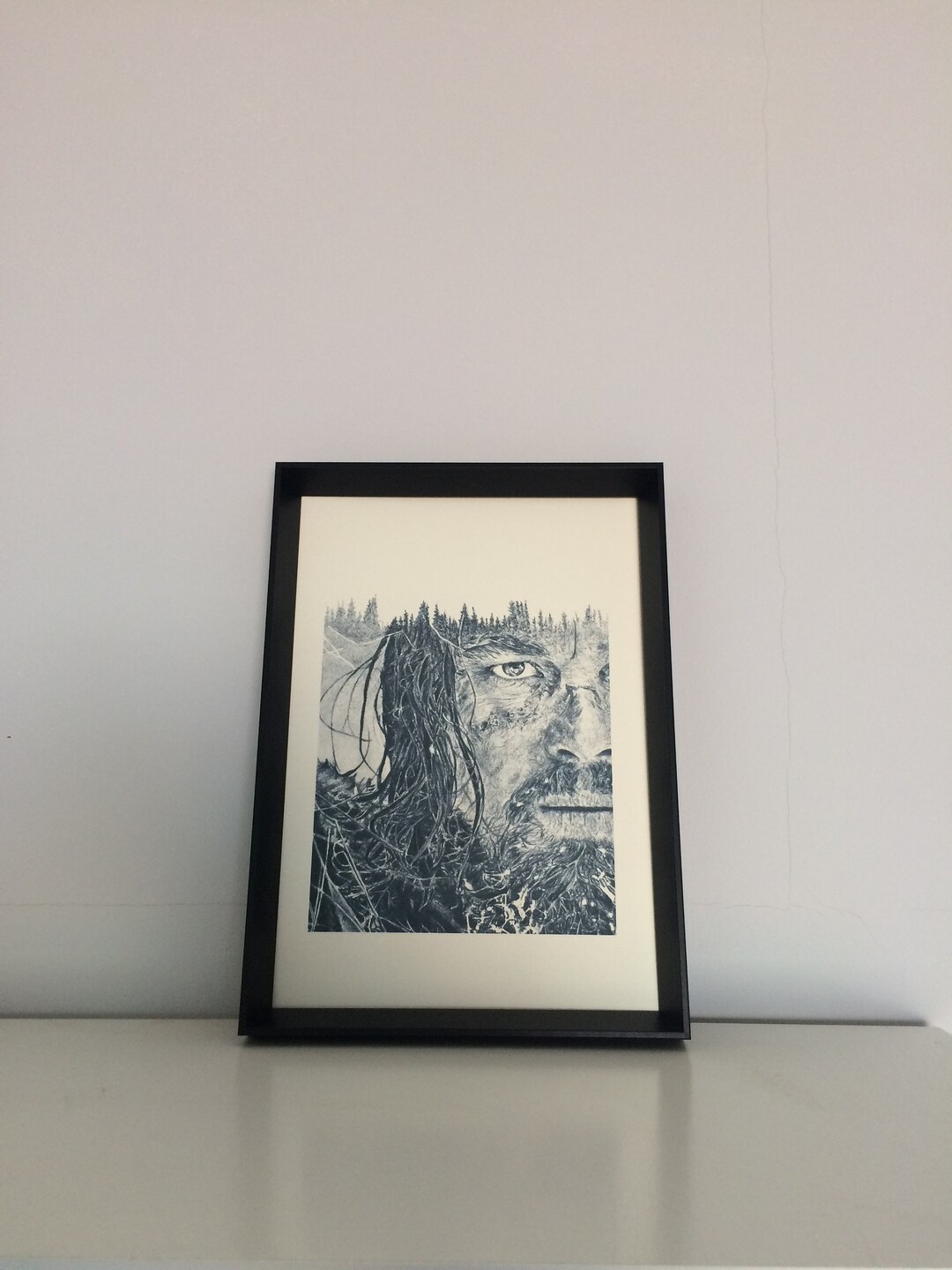 The Revenant Pencil Drawing Art A4 8.3 X 11.7 Inches Print of Drawing ...