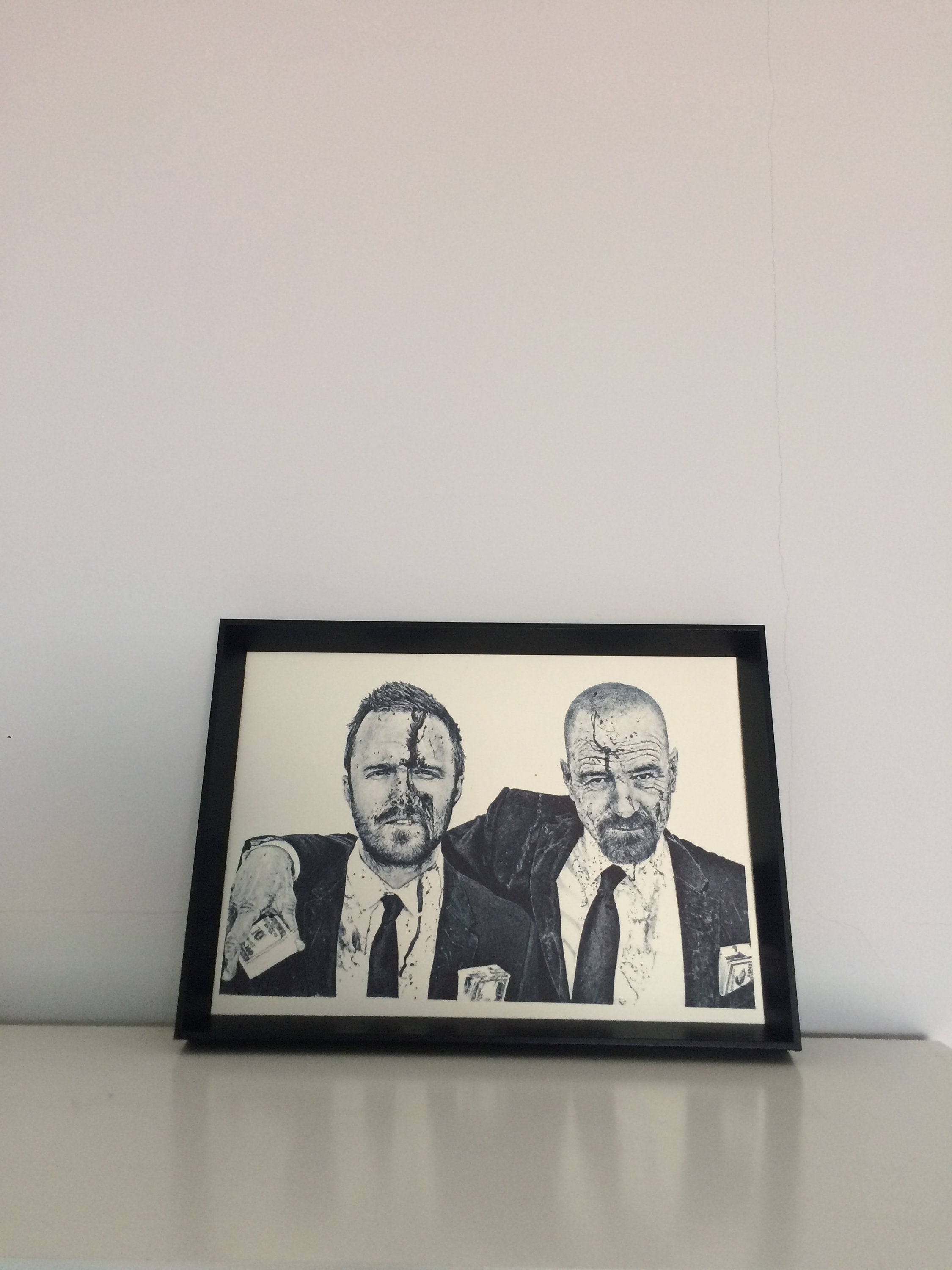 Walter White Drawing From Show