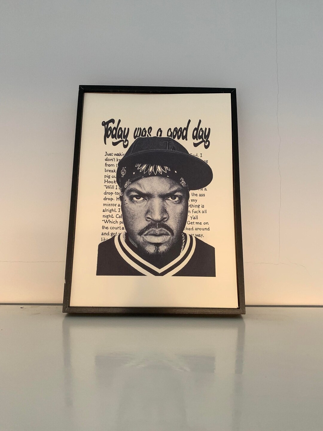 Ice Cube Pencil Drawing Art A4 8.3 X 11.7 Inches Print of Drawing Ice ...