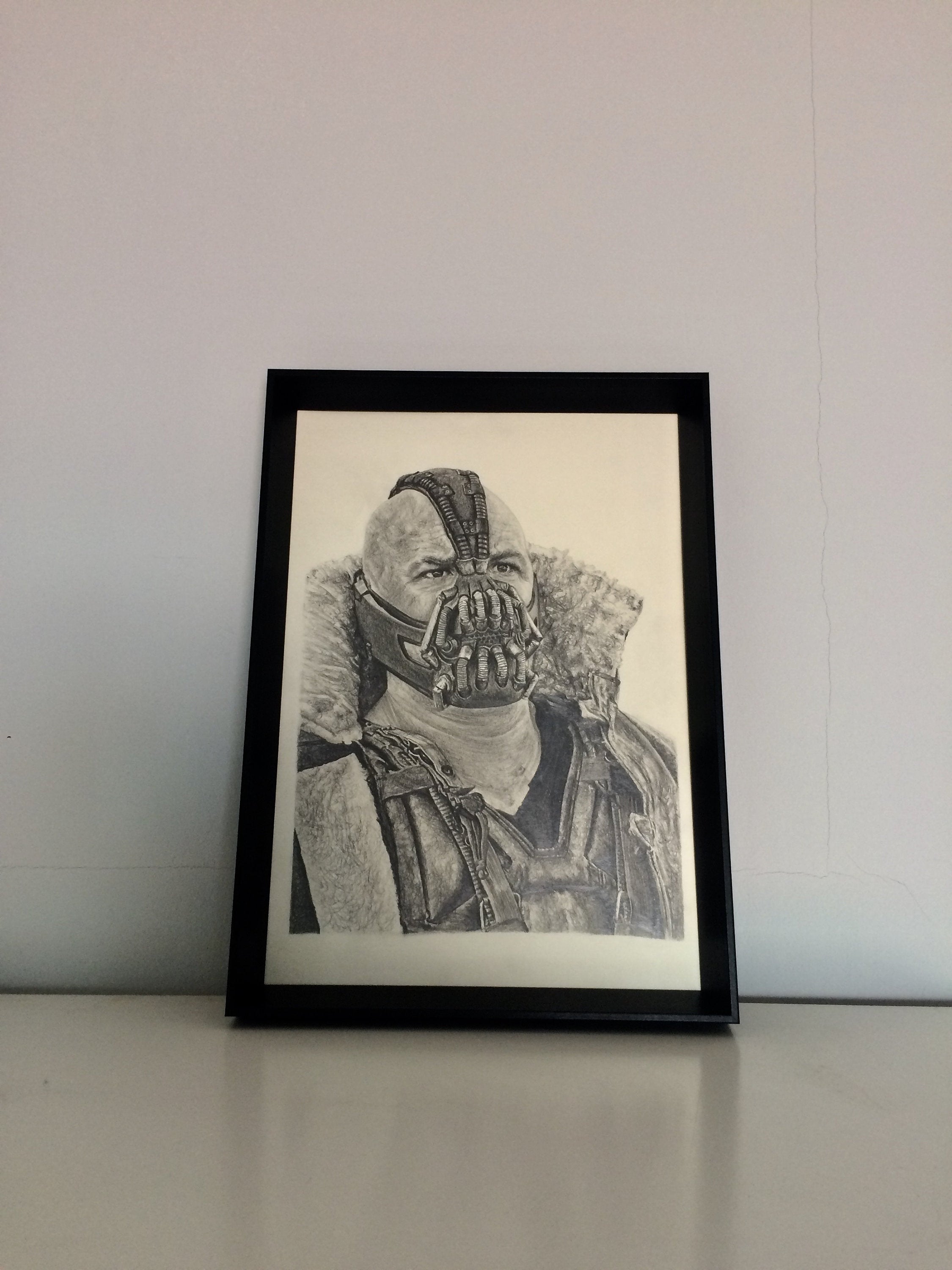 Bane Drawing In Pencil