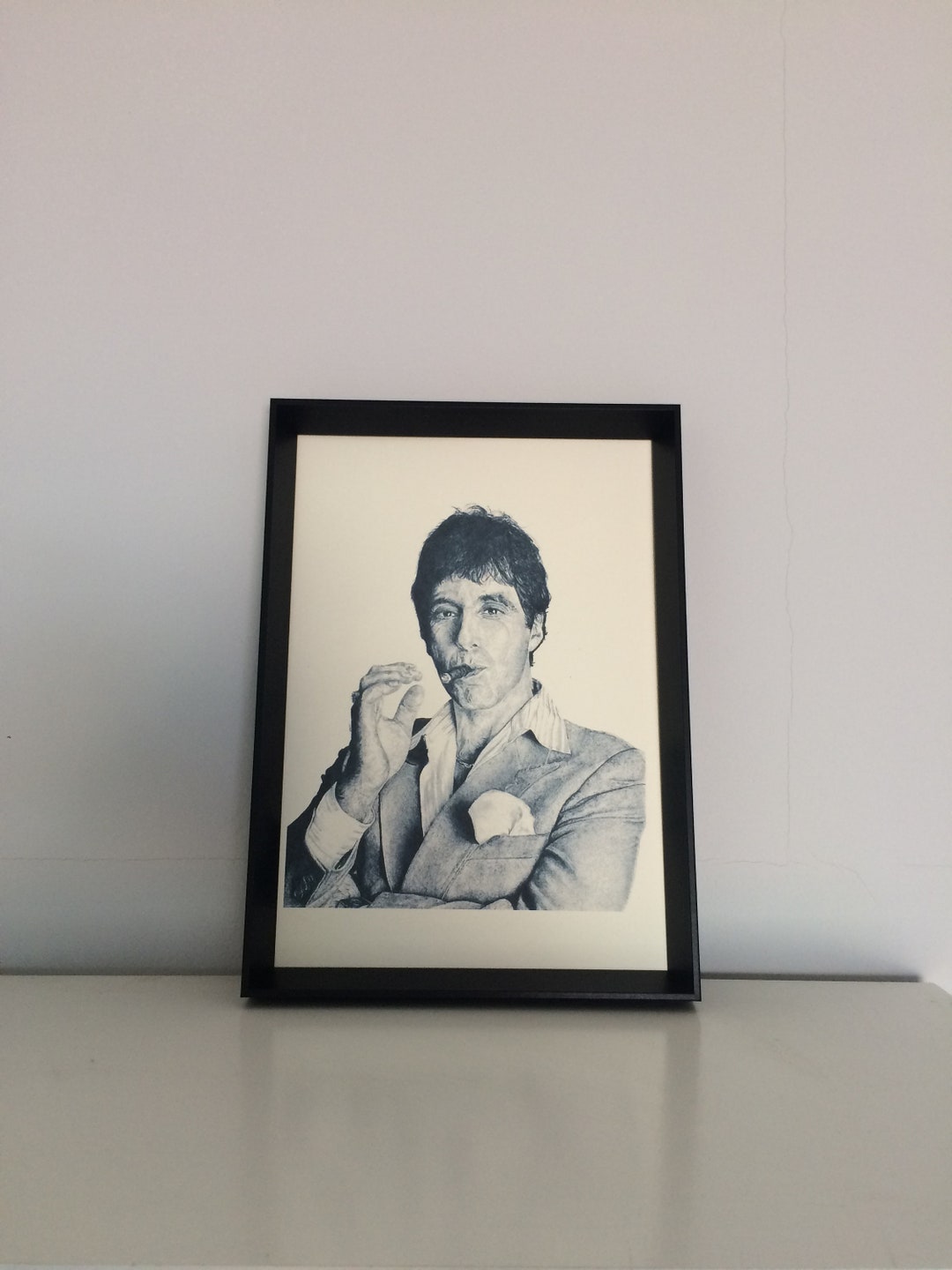 Movie Pencil Drawing Art A4 (8.3 X 11.7 Inches) Print of Drawing ...