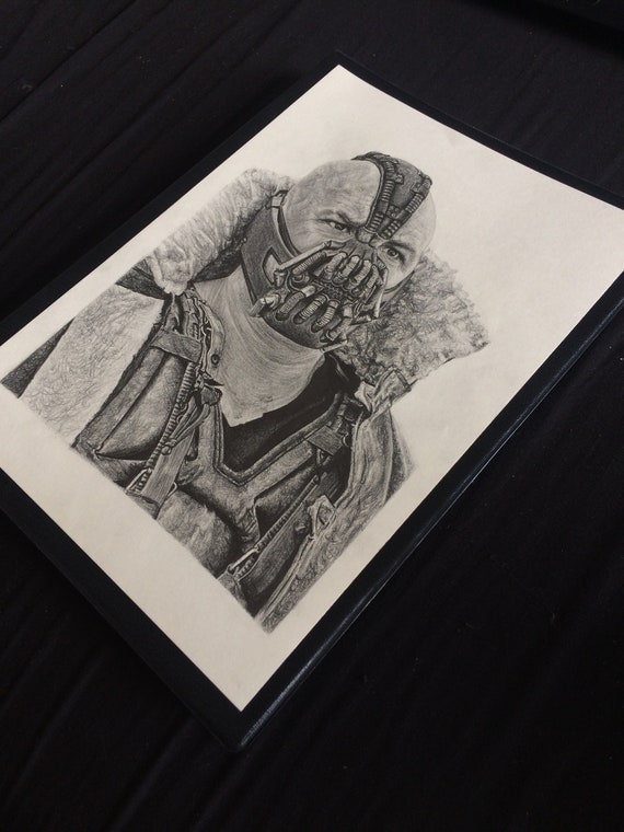 Bane Drawing In Pencil