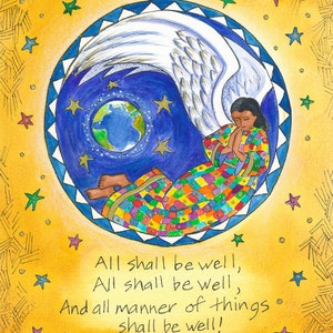 St. Brendan Art Print, Celtic Saint Quote, Wall Art by Vicki Shuck ...