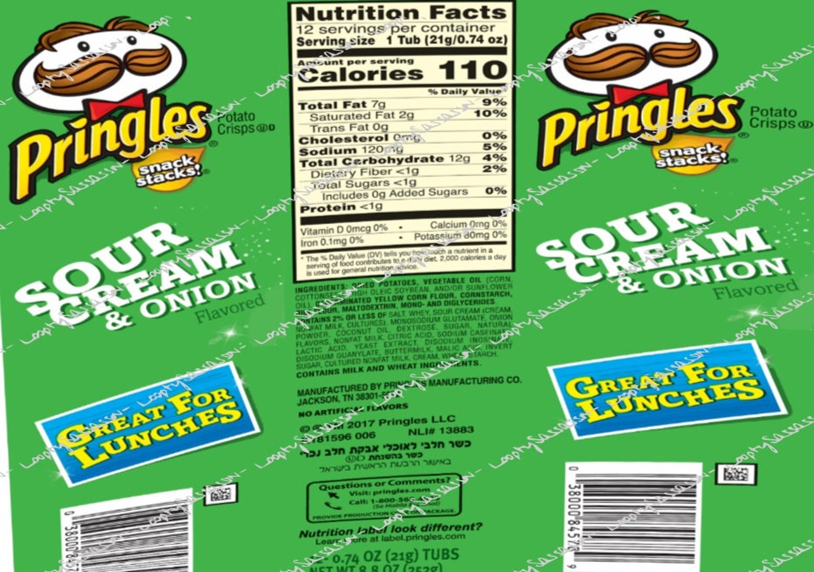 5 Food Labels - Etsy