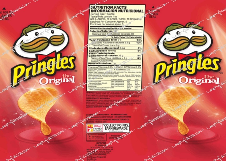 5 Food Labels - Etsy