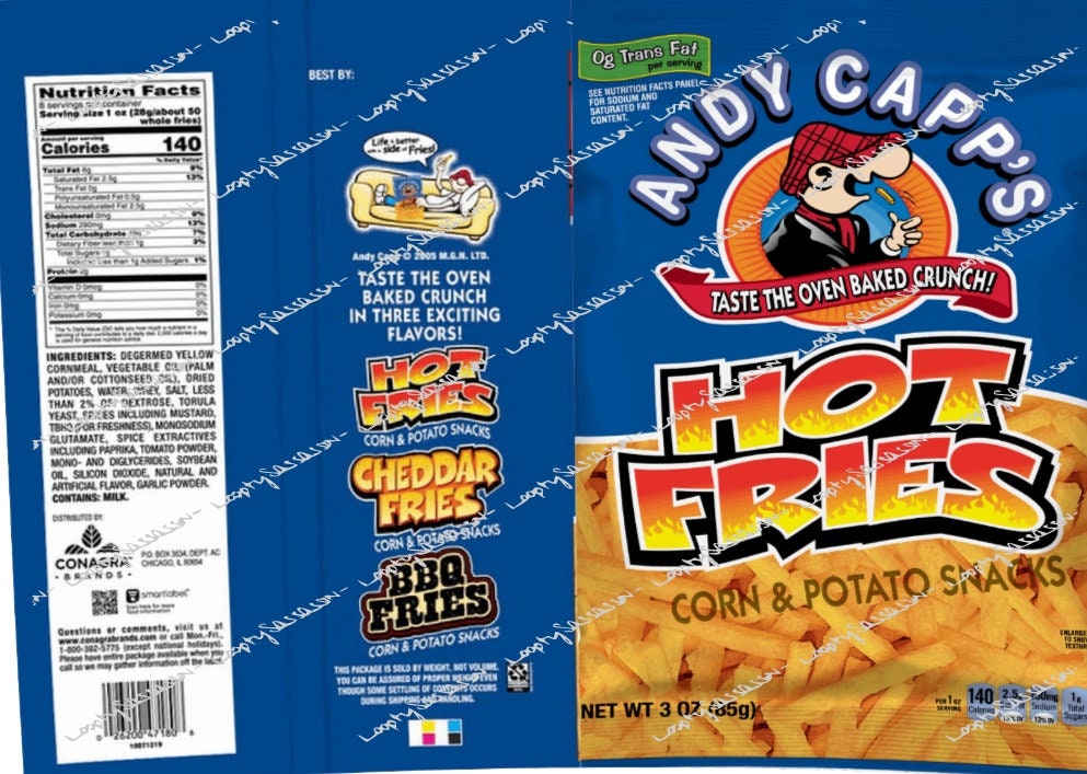 5 Food Labels - Etsy