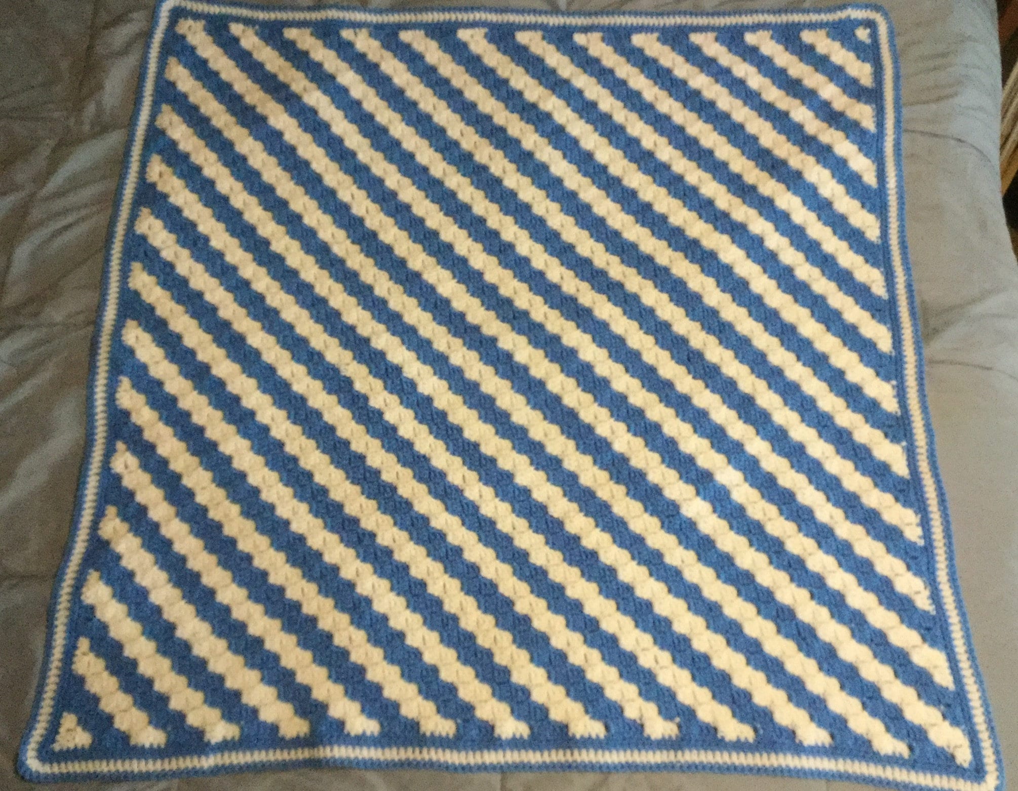 College Colors Afghan - Etsy