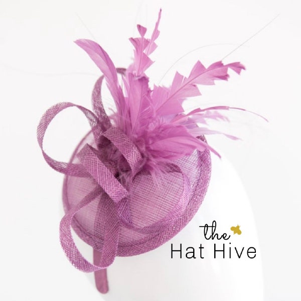 Lavender Fascinator - Etsy