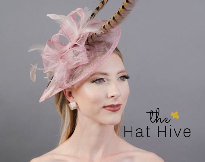 Fuchsia Pink Derby Hat, Tea Party Hat, High Tea Hat, Church Hat, Derby ...