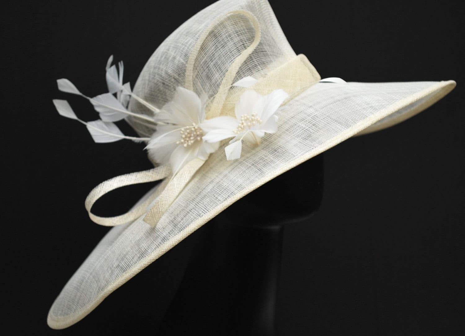 Ivory Easter Hat Church Hat Tea Party Hat Ivory Hat Formal - Etsy