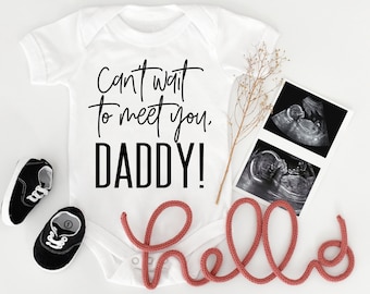 Hi Daddy Baby Announcement Husband Pregnancy Announcement for Husband ...