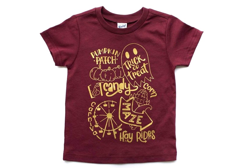 Fall Shirt for Kid Kid Fall Shirt Fall Toddler Shirt Fall - Etsy