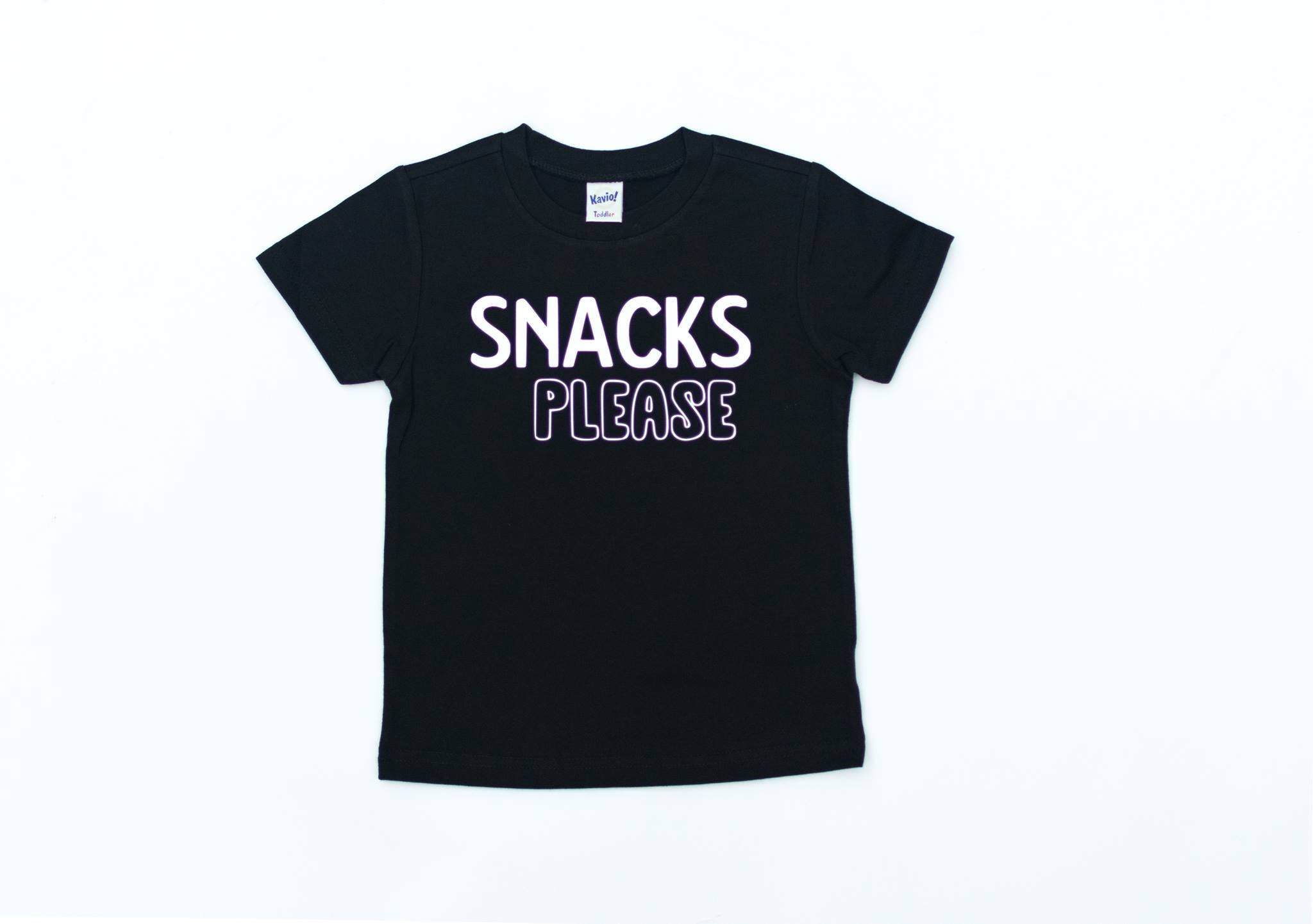 Toddler Snack Shirt Kids Food Shirt Snacks Please Funny Boy - Etsy