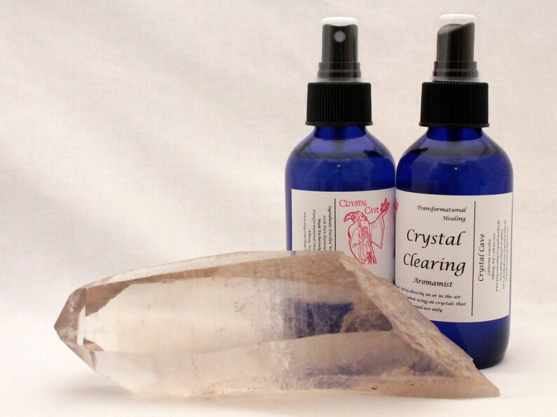 Crystal Clearing Spray Ritual Crystal Cleanse Mist Crystal | Etsy