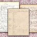 Vintage Ledgers Portrait, Digital Download, Ledger Paper, Scrapbook ...