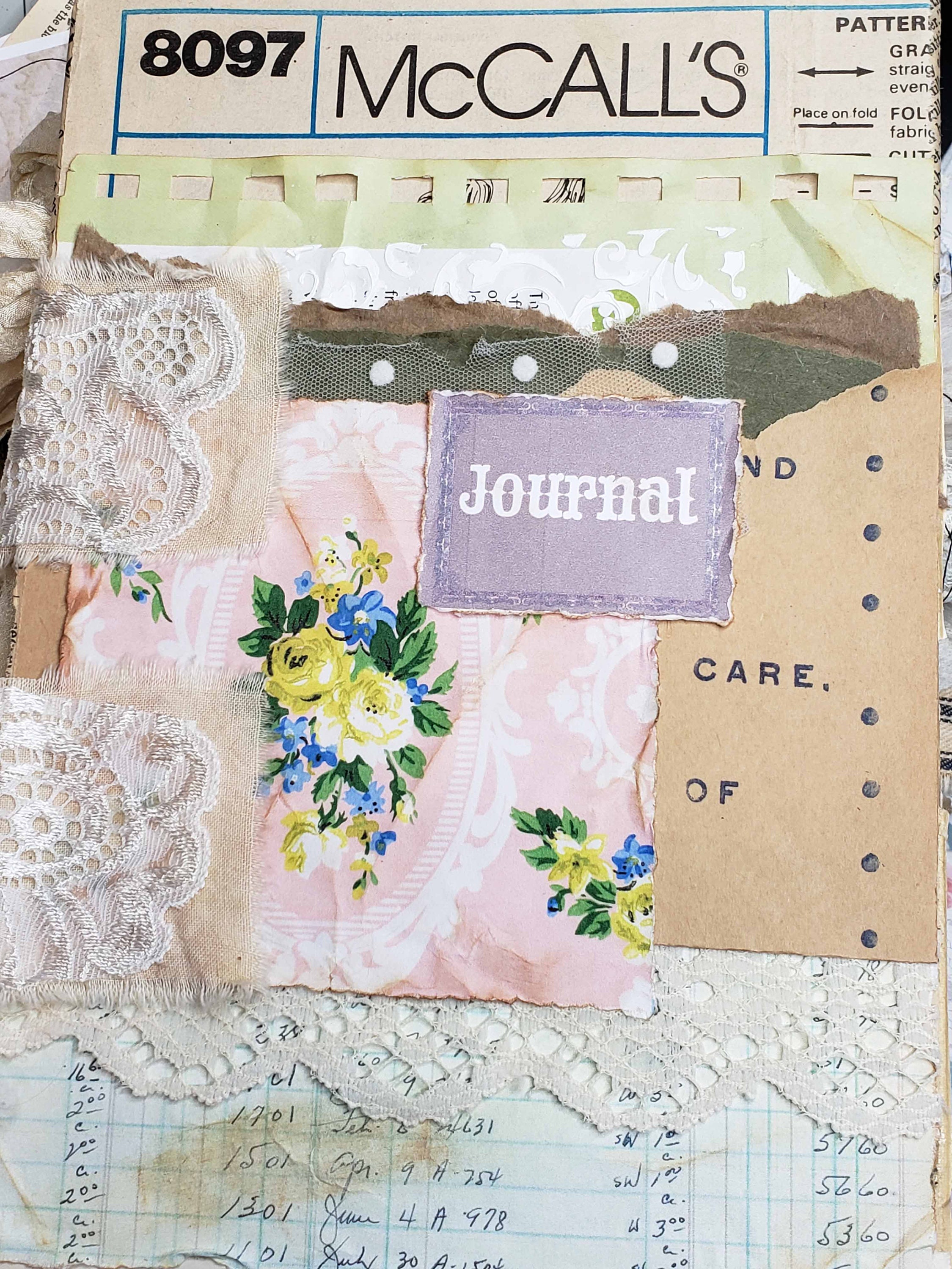 Journal Labels, Digital Download, Journal, Scrapbook, Floral, French ...
