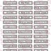 Black and White Gingham Farm Labels, Farmhouse, Farm Labels, Farm ...