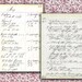 Vintage Ledgers Portrait, Digital Download, Ledger Paper, Scrapbook ...