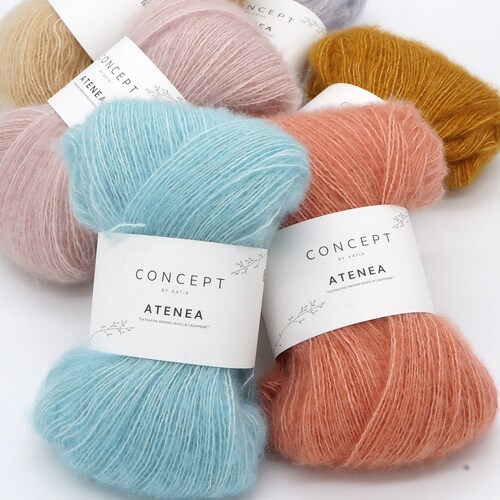 Concept by Katia Silky Lace Merino Wool and Silk 50 G 260 - Etsy