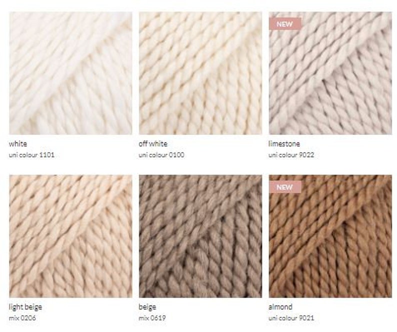 ALL COLOURS - Bulky Wool Knitting Yarn DROPS Andes - A Soft and Chunky ...