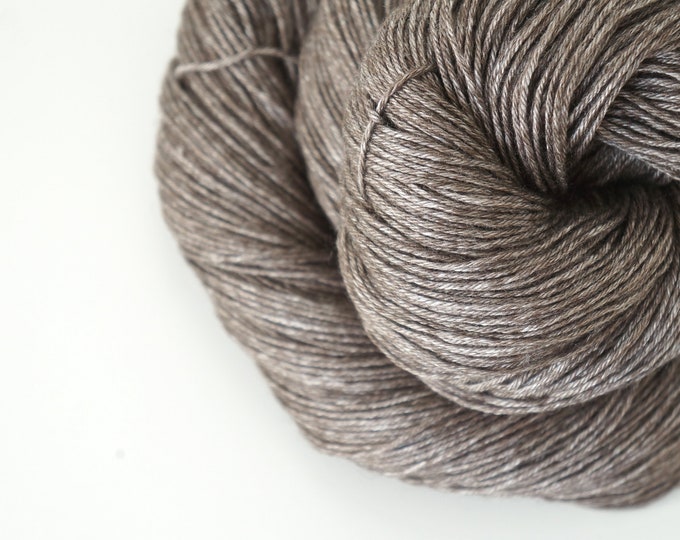 Undyed Yak Wool and Silk Yarn, Knitting Yarn, Yarn for Dyeing, Soft and ...