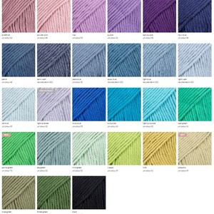 Cotton Yarn DROPS Paris, Crochet Yarn, Knitting Yarn, Worsted Weight ...