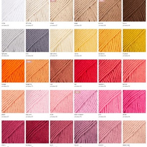 Cotton Yarn DROPS Paris, Crochet Yarn, Knitting Yarn, Worsted Weight ...