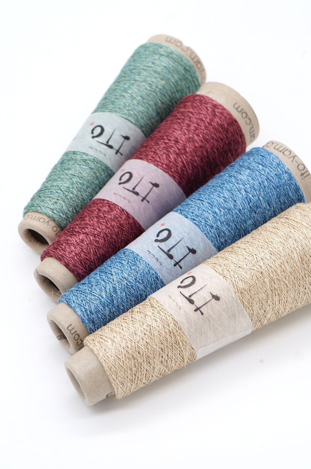 Linen, Cotton and Silk Yarn ITO Asa - Very Thin Japanese Knitting Yarn ...