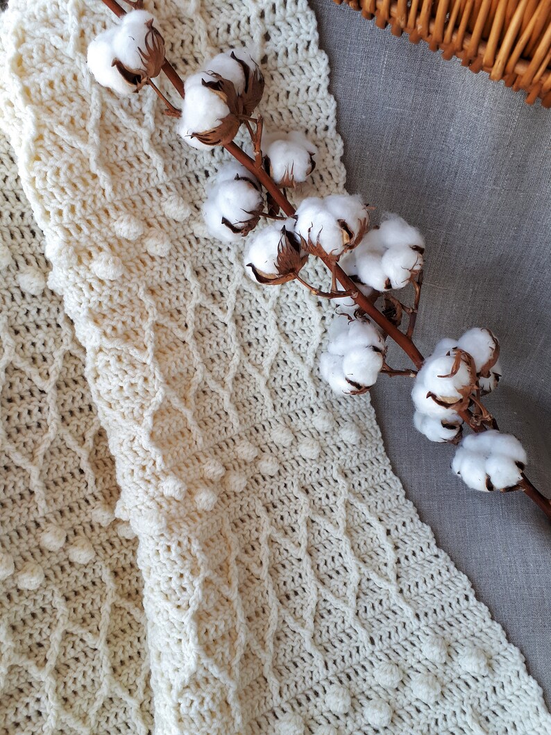 CROCHET PATTERN Cozy Crochet Blanket Pattern Pdf DIY Crochet - Etsy