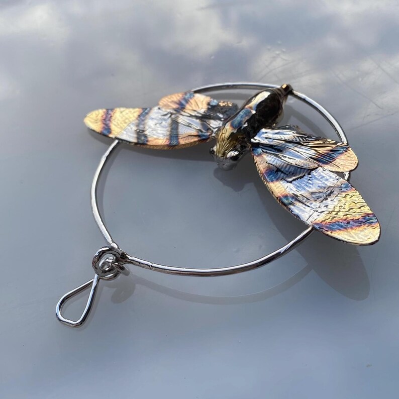 Cicada Pendant | Real Insect Jewelry | Bug Jewelry | Metal Electroform ...