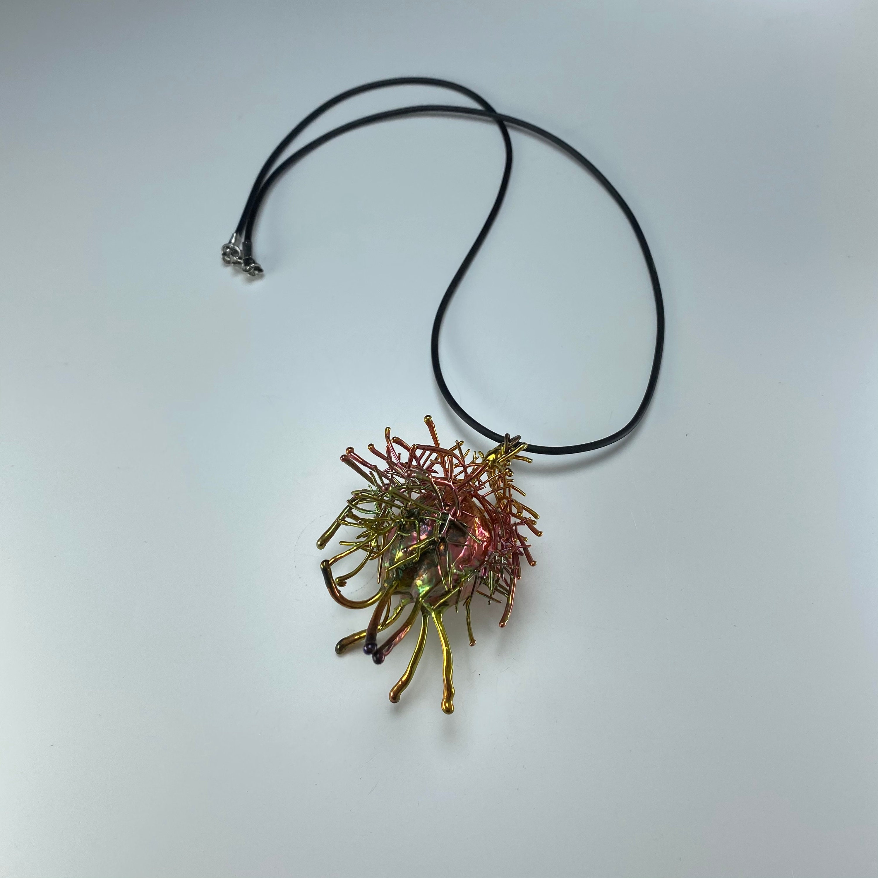 Botanical jewelry: real seed box of Nigella damascena Love | Etsy