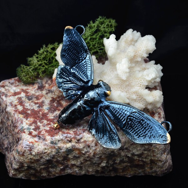 Electroplated Insect - Etsy