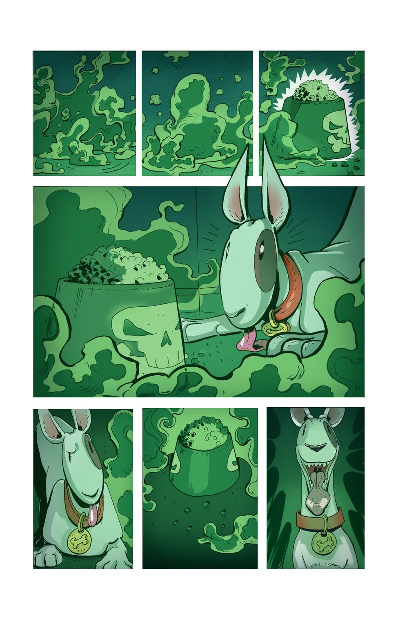 Savage Spots Monster Dog Comic Book Issue 001 Indie Comic Digital Copy ...