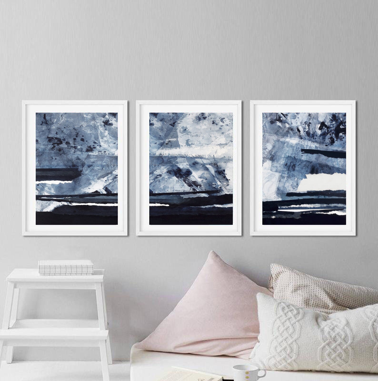 Set of 3 Downloadable Print Contemporary Wall Art - Etsy