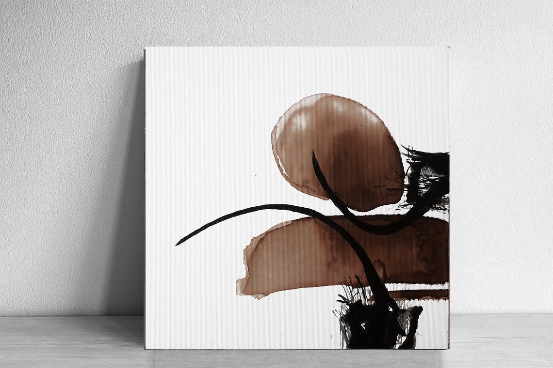 Original Ink Art Abstract Contemporary Wall Art Modern Art | Etsy