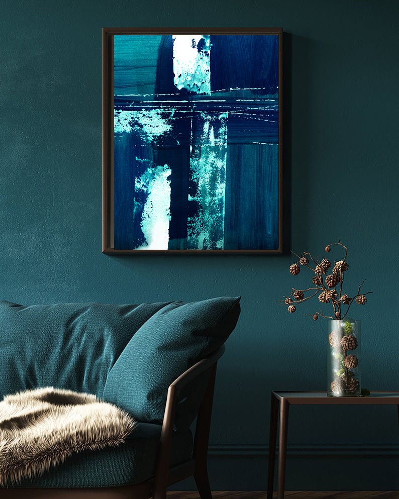 Printable Abstract Contemporary Art Print From Original - Etsy