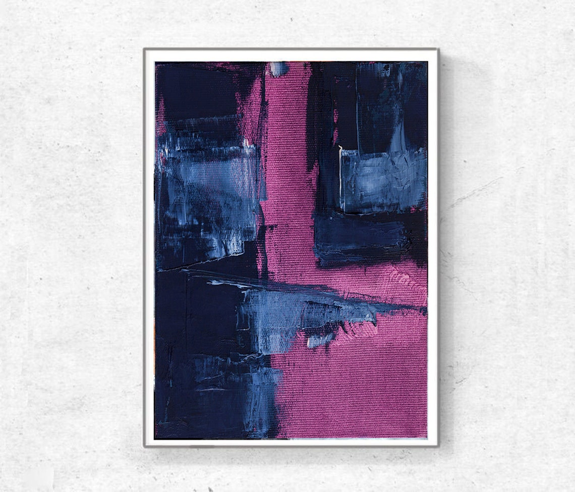 Abstract Art Print Set Printable Art Minimalist Coastal | Etsy