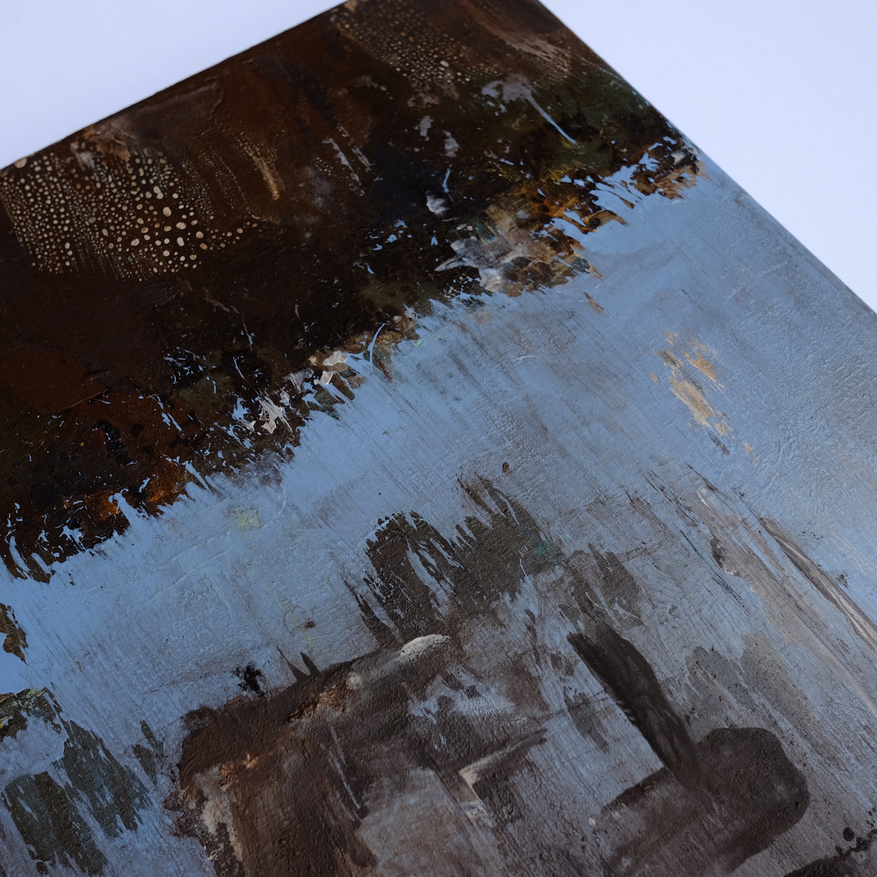 Wall Decor 12x 12 ORIGINAL Painting Art Painting Brown - Etsy