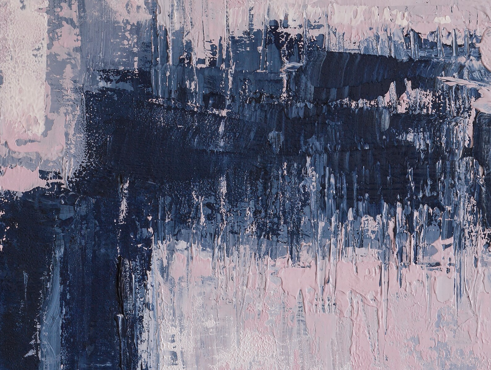 Blue & Navy Art Abstract Art Contemporary Art Art Print - Etsy Australia